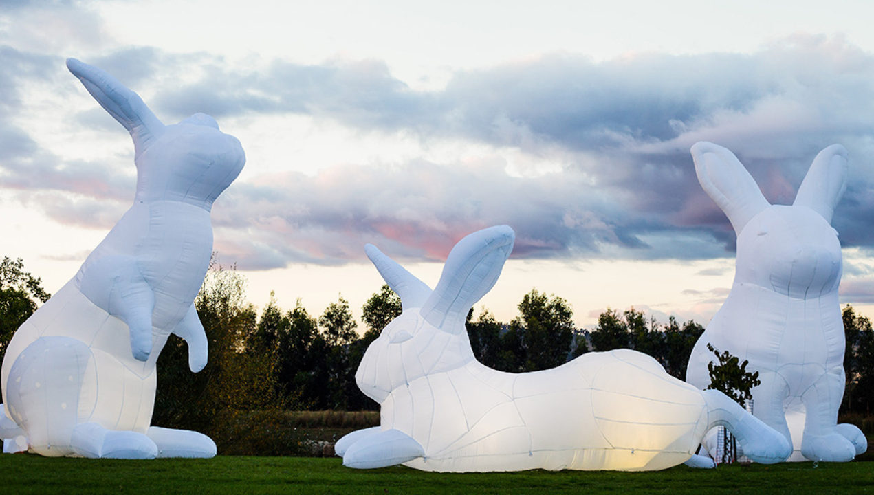 Look Out For Giant Inflatable Bunnies To Pop Up Downtown - 5280