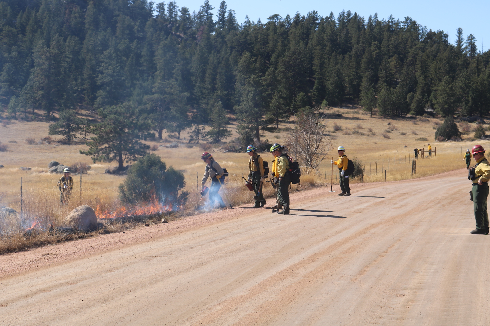 Elk Fire Began as a Controlled Burn, And We Were There