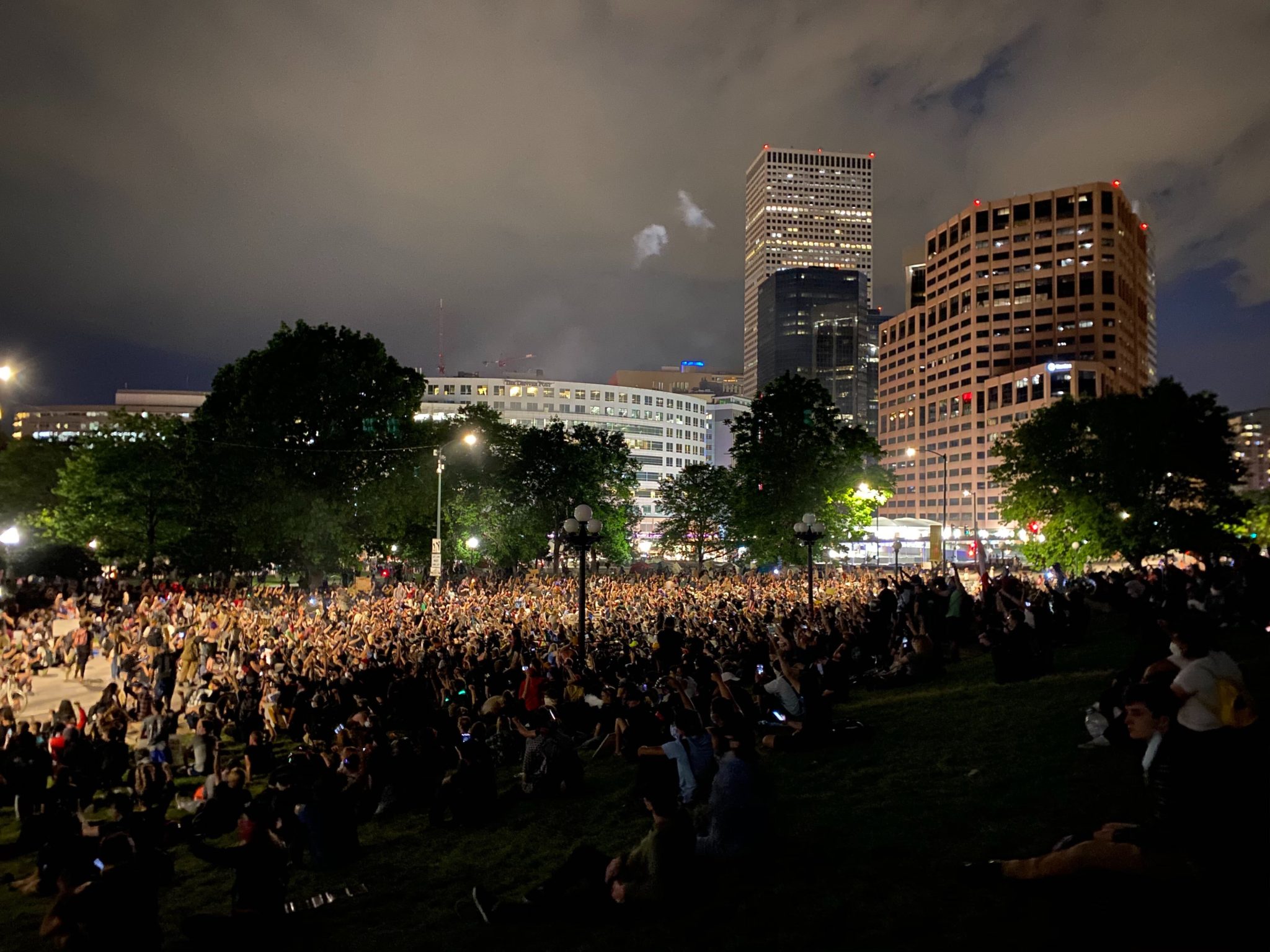 Denver's Fifth Night of Protests Leaves a Powerful and Peaceful Message ...