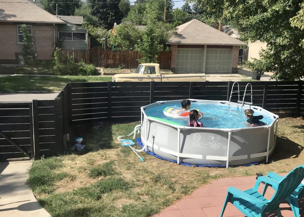 How I Put a Pandemic Pool in My Pocket Front Yard