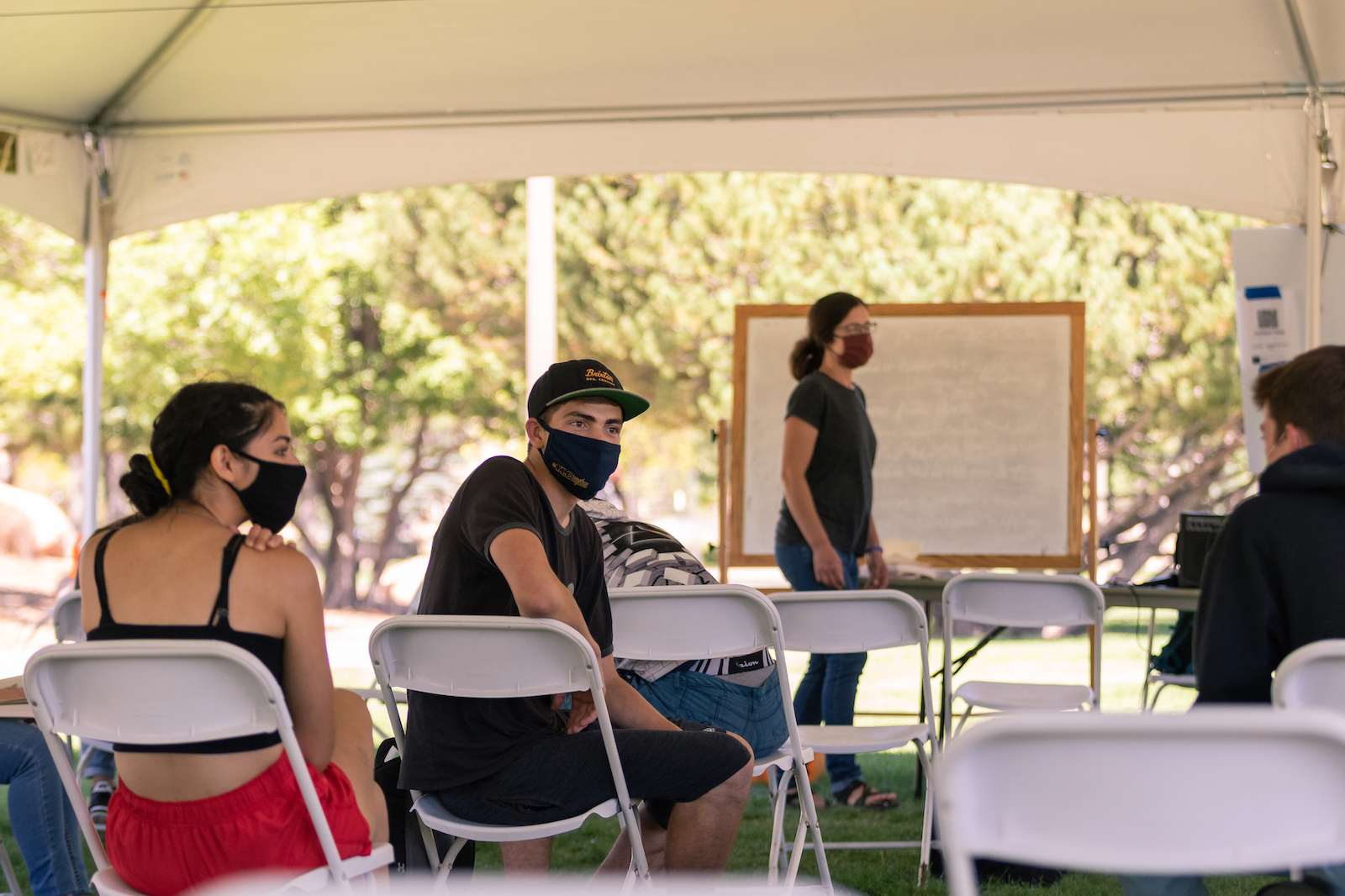 Will Outdoor Tents Become the New College Classrooms?