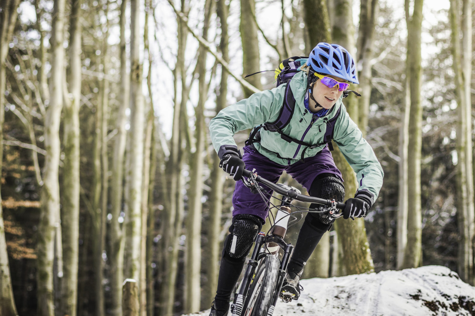 How to Ride Your Mountain Bike in the Snow This Winter
