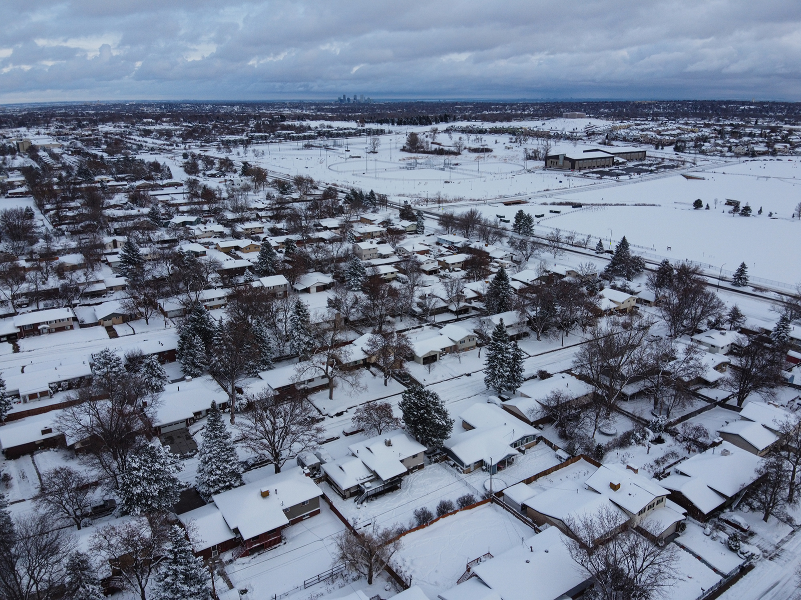 An Arctic Cold Front Is Expected to Bring More Snow to Denver