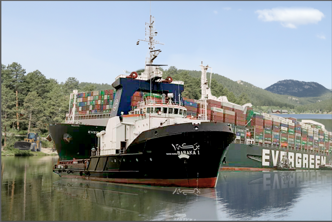 What the Suez Canal's Evergreen Reveals About Colorado's Evergreen