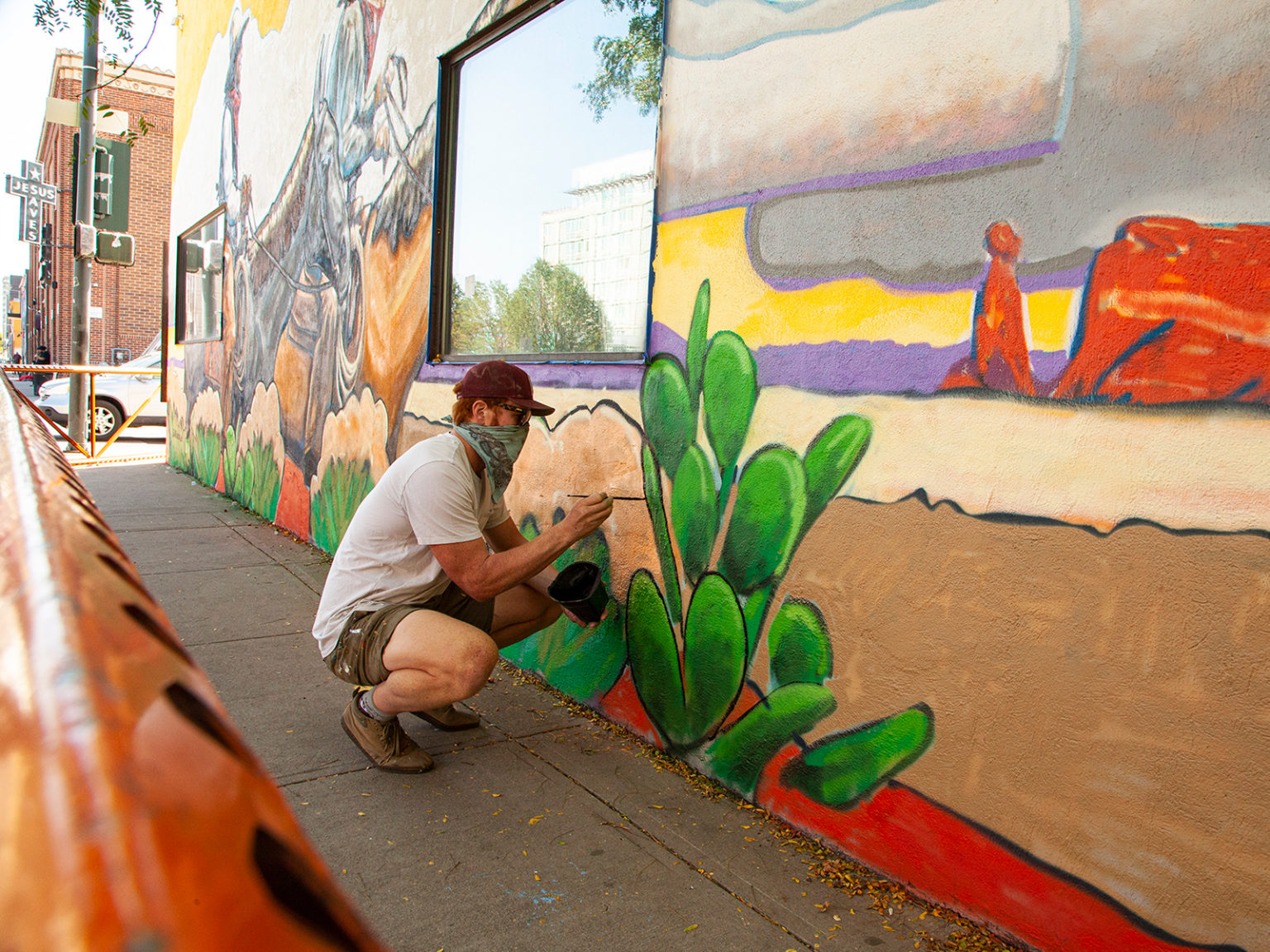 Meet Will Barker, Former NFL Player and Rising Denver Mural Artist - 5280