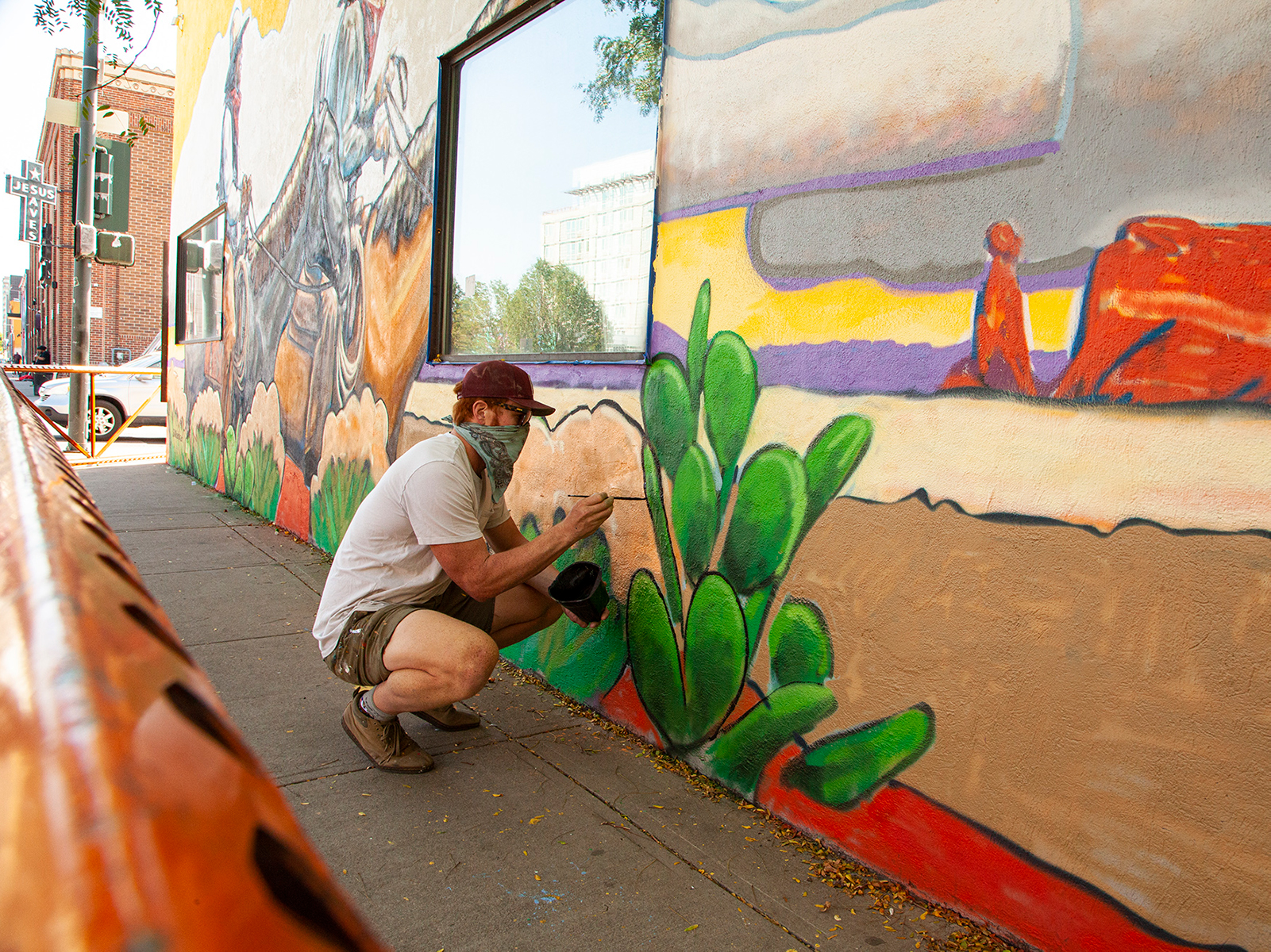 Meet Will Barker, Former NFL Player and Rising Denver Mural Artist - 5280