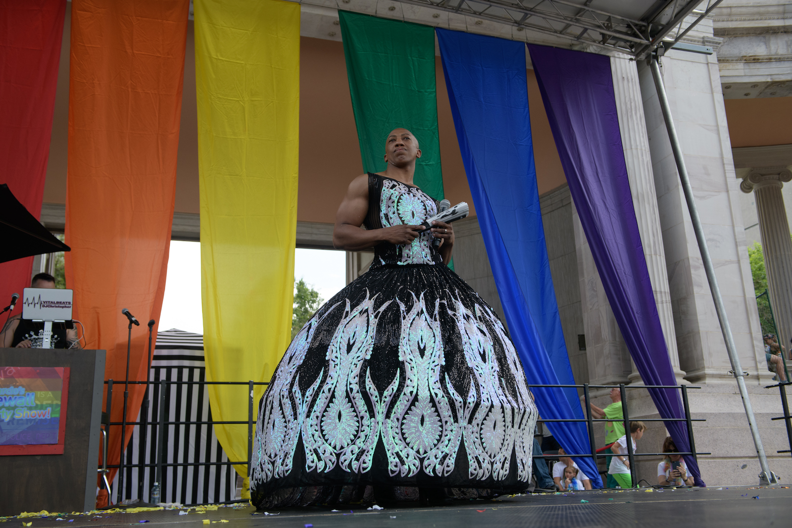 DeMarcio Slaughter and Darlene C. Ritz are Denver Pride Fashion Gurus