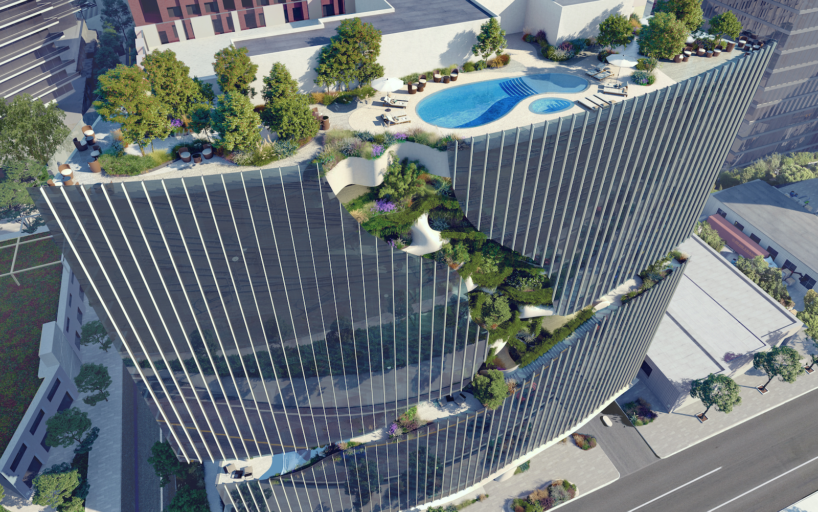 A Sneak Peek at MAD Architects’ Adventurous One River North Project