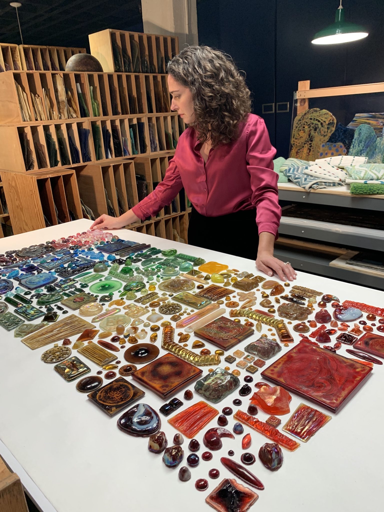 Nadia Watts’ New Fabric Collection for Kravet is Inspired by Iridescent Tiffany Glass - 5280