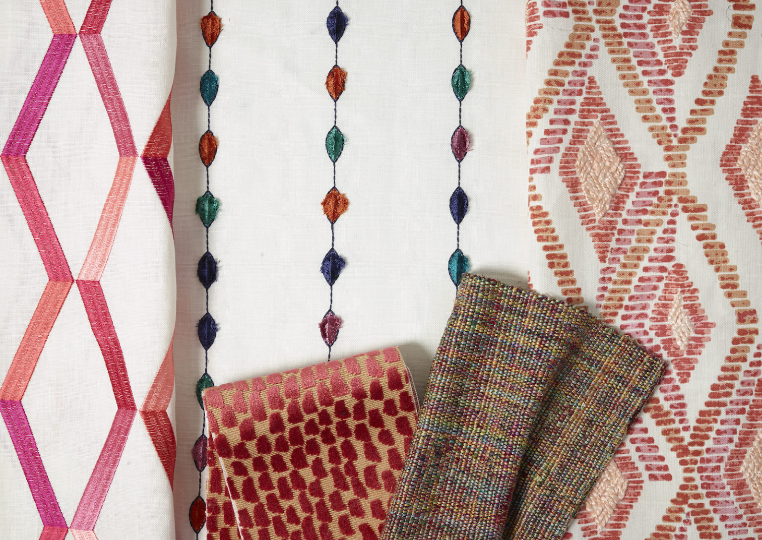 Nadia Watts’ New Fabric Collection for Kravet is Inspired by Iridescent Tiffany Glass - 5280