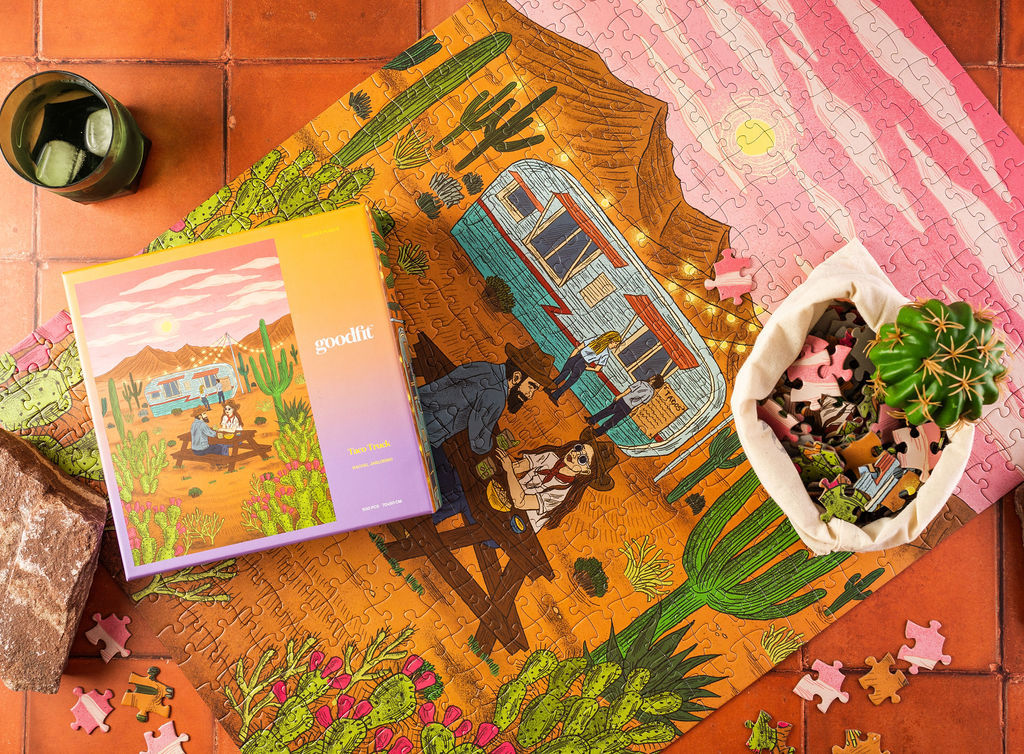 Meet the Denver Duo Curating Art-Driven Puzzles at Goodfit