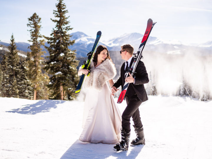 How Photographer @SkitheDay Captures Epic Ski Weddings - 5280