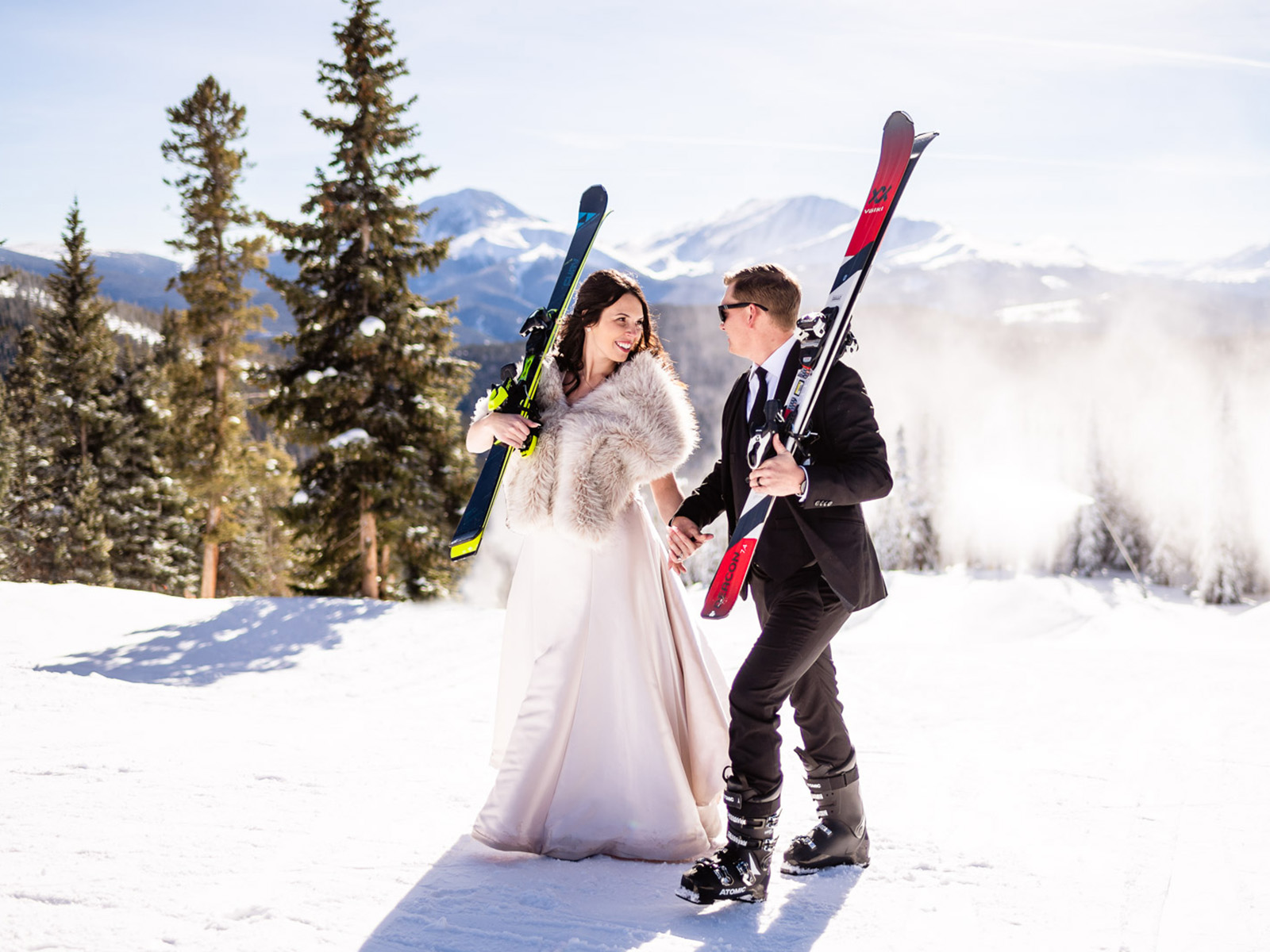 How Photographer @SkitheDay Captures Epic Ski Weddings - 5280