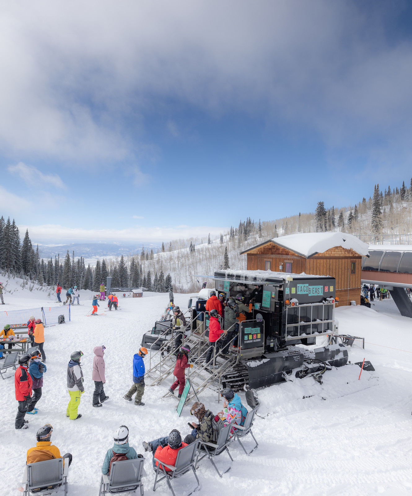 Ride Steamboat Ski Resort’s New Wild Blue Gondola for Mountaintop Meals