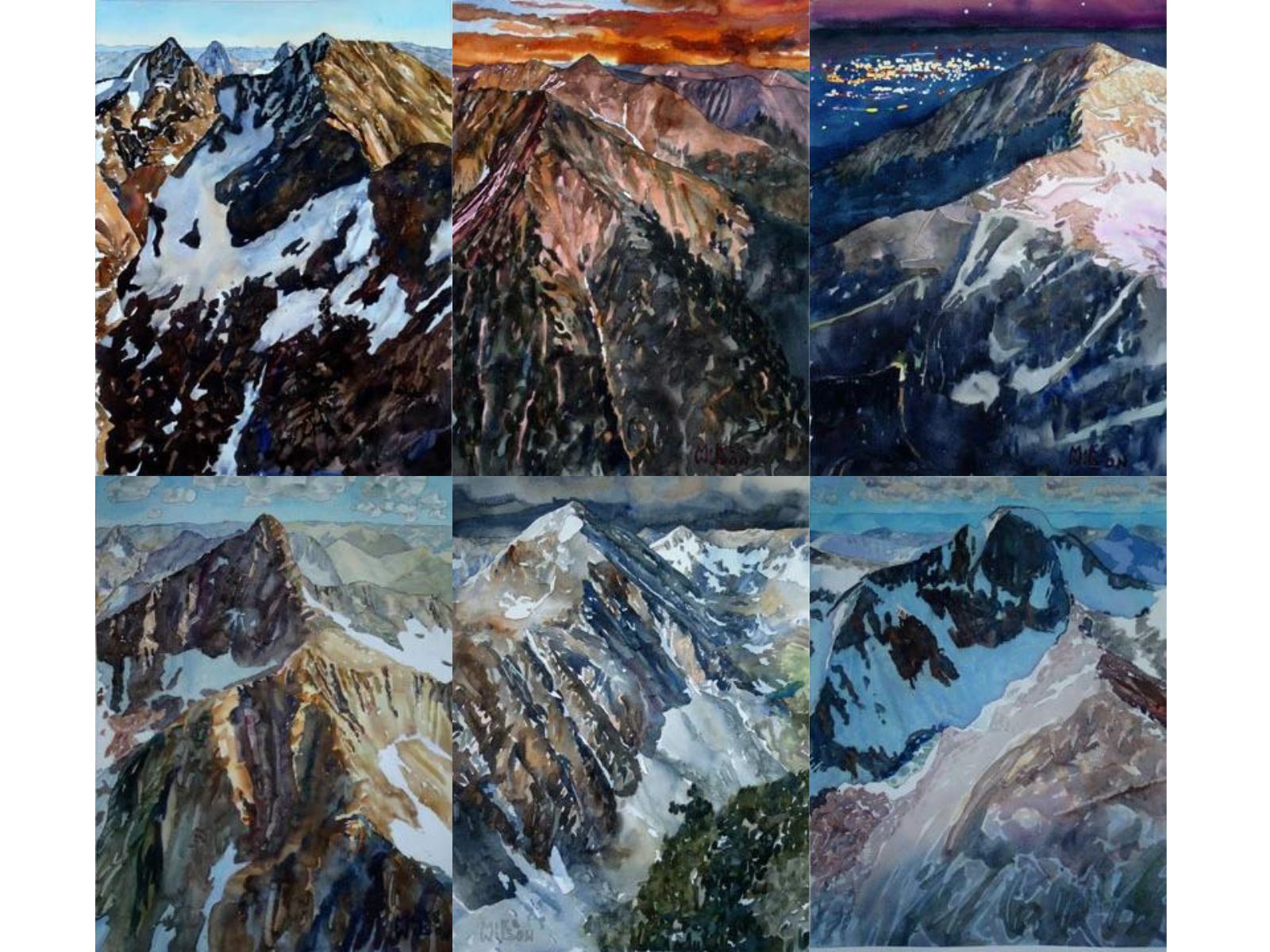 Meet the Artist Behind Those New Fourteener Paintings Inside DIA - 5280