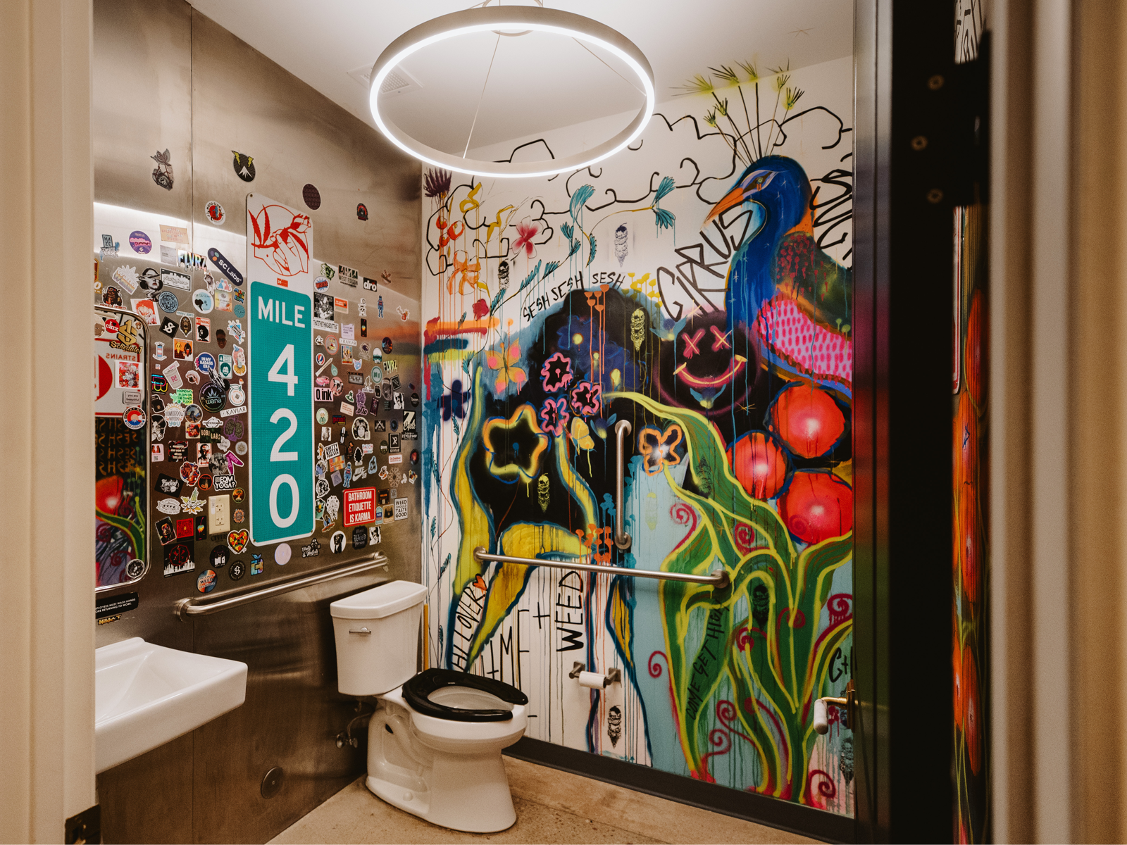 The Coolest Bar and Restaurant Bathrooms in Denver